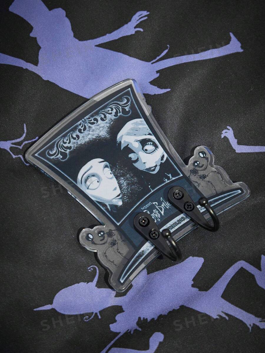 Corpse Bride | ROMWE Cartoon Character And Skull Pattern Hook Hanger ...