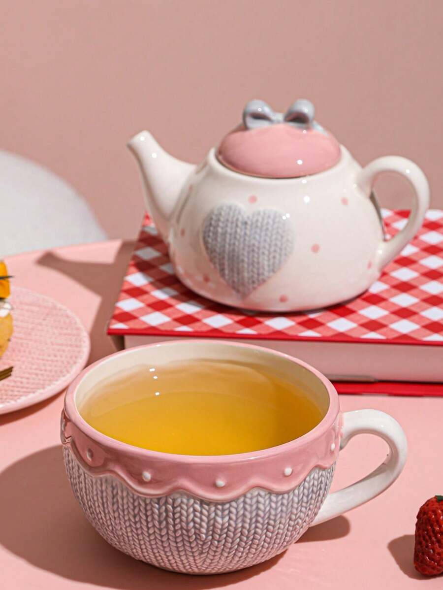 Creative American-style Ceramic Tea Pot And Coffee Pot Set, Including ...