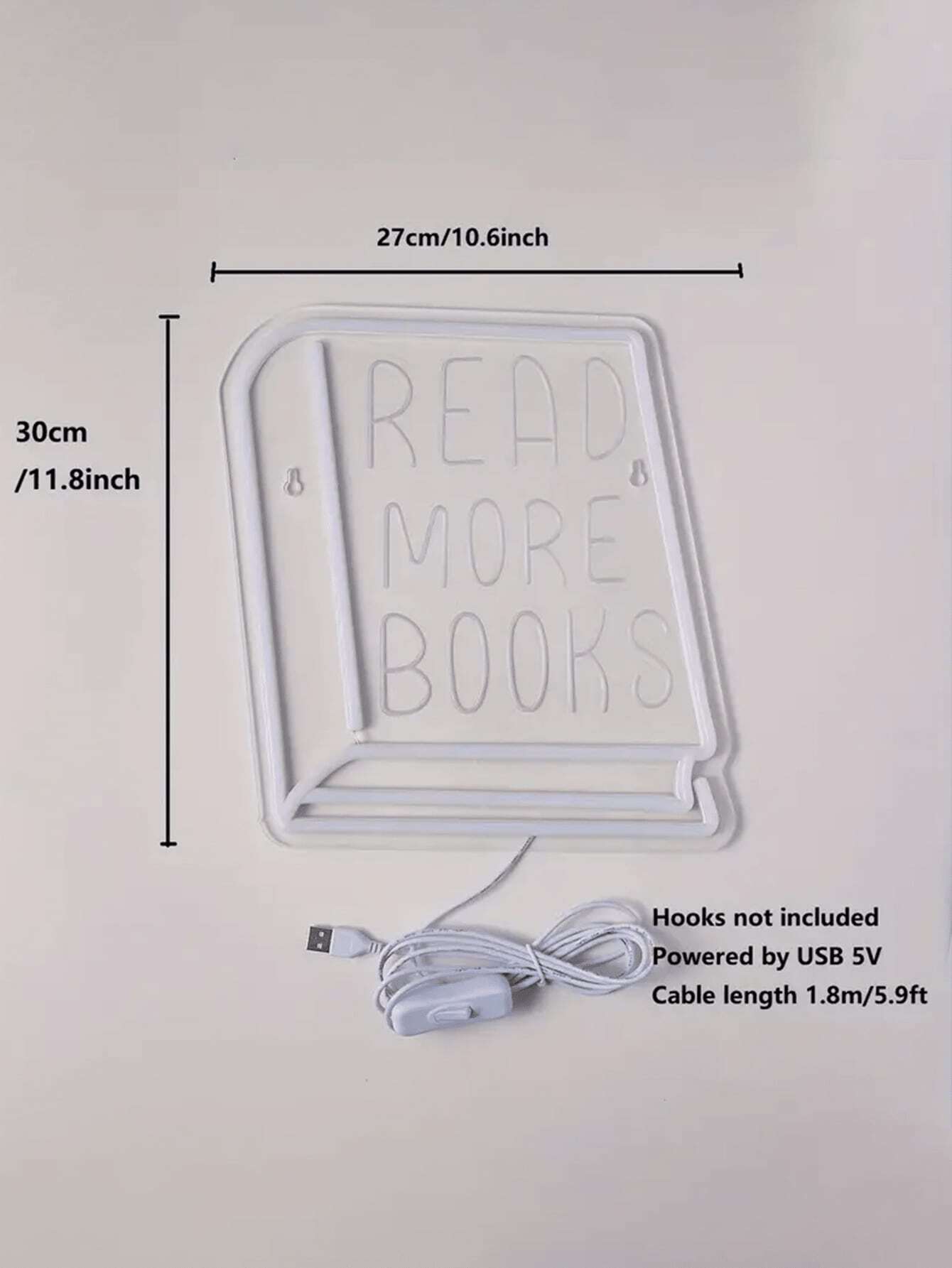 Read More Books - USB Powered Neon Sign - The Perfect Choice For ...