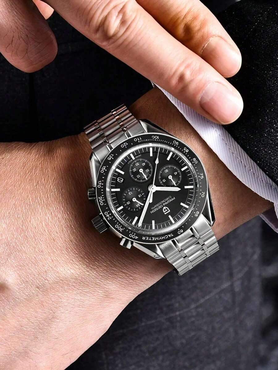 PAGANI DESIGN PAGANI DESIGN 2025 Nowy męski zegarek, męski topowy luksusowy zegarek kwarcowy z ...