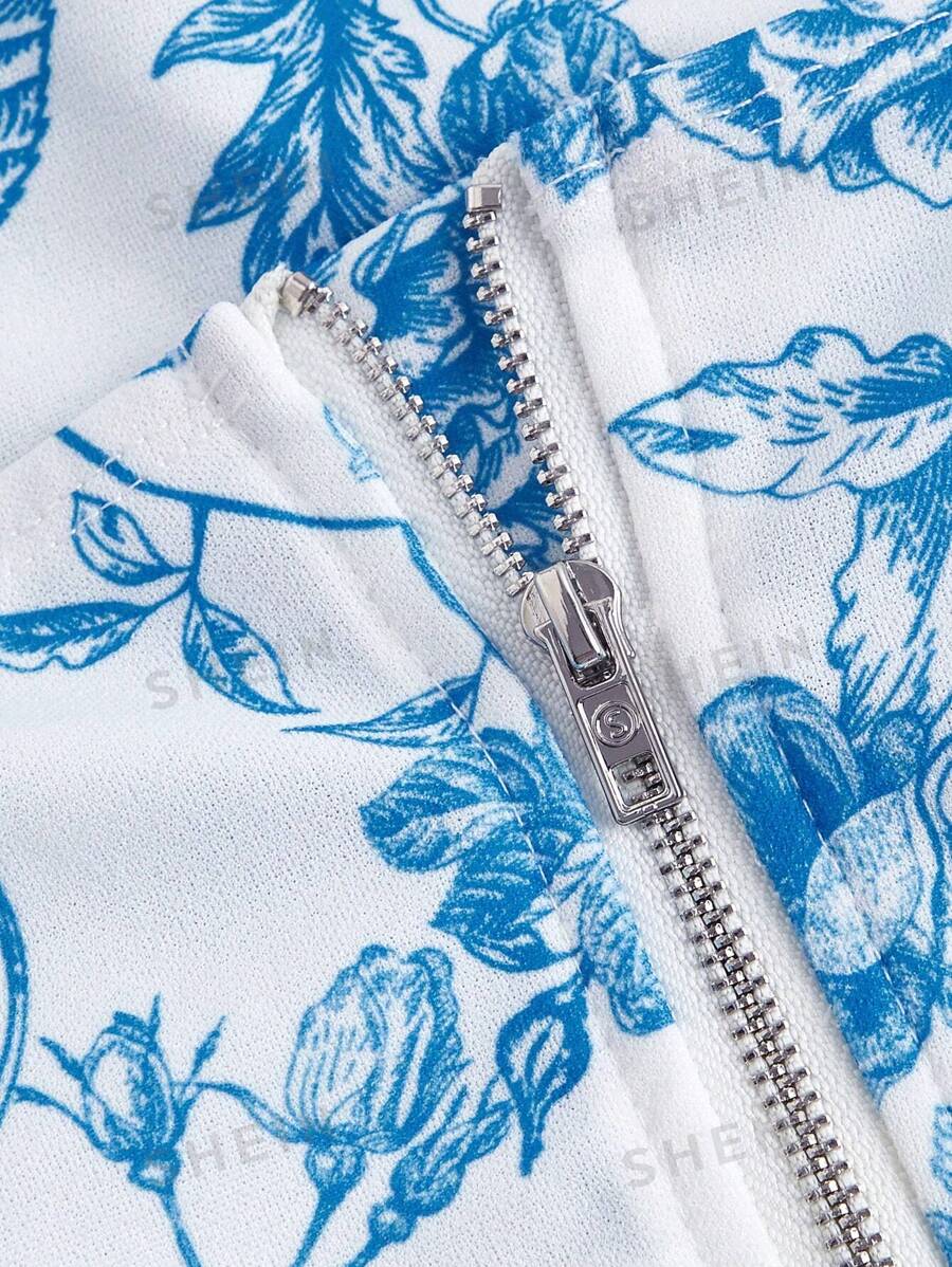 SHEIN MOD Camisa de manga longa azul e branca, Volta às aulas, Professor, Trabalho, Praia ...