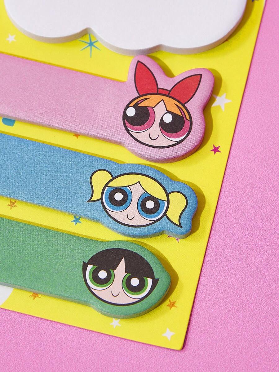 THE POWERPUFF GIRLS X SHEIN Cute Cartoon Figure Blossom, Bubbles ...