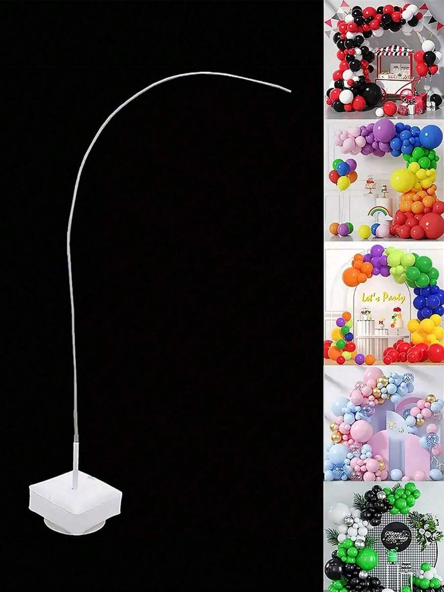 2.5m Irregular Shape Balloon Arch Stand, Versatile Column Frame For ...