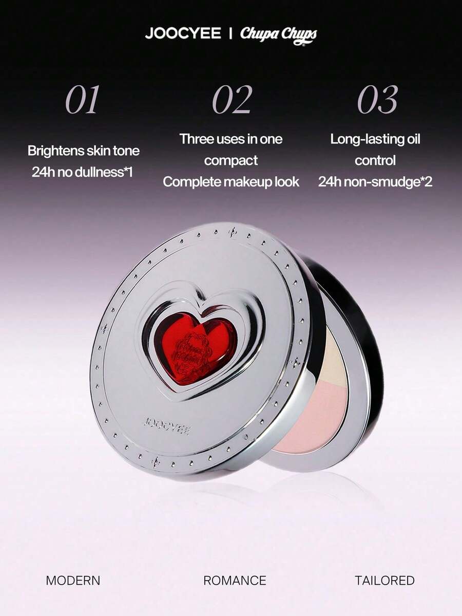 JOOCYEE MULTIUSE COMPACT DUO W01 Milky Pink Brighten Micro-Fine Oil ...