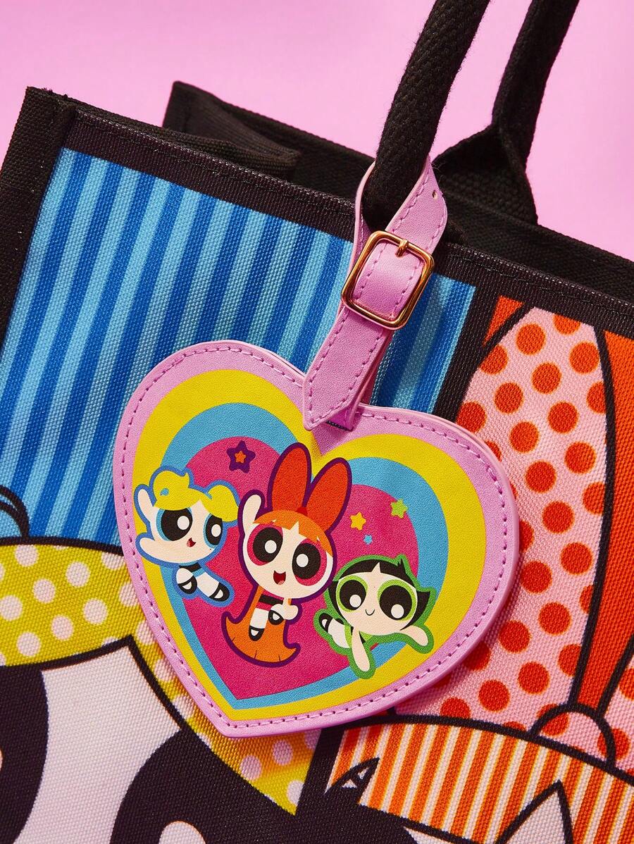 THE POWERPUFF GIRLS X SHEIN 1pc Cute Cartoon Blossom, Bubbles ...