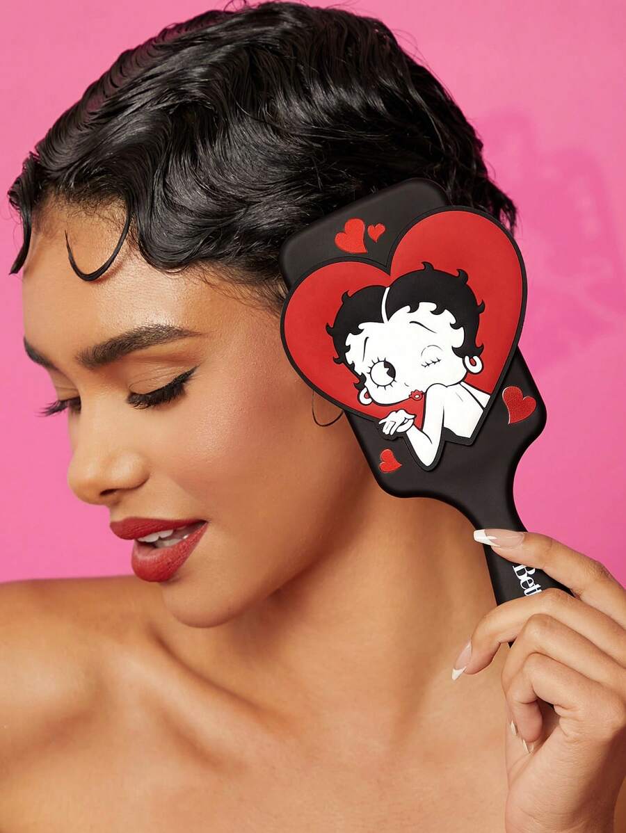 Betty Boop x SHEIN Cartoon Character Heart-Shaped Air Cushion Hair ...