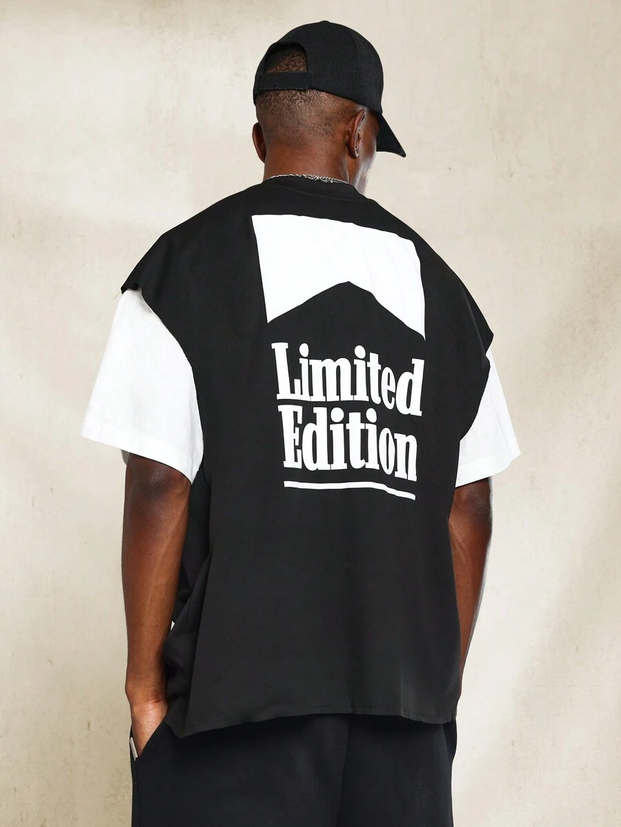 SUMWON Regular Tank With Limited Edition Graphic Print And Embroidery ...