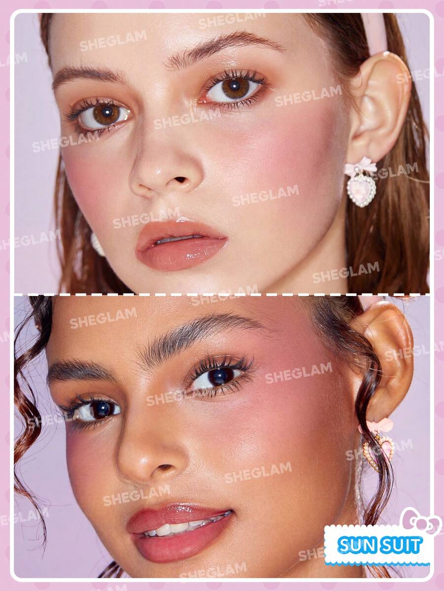 Hello Kitty｜SHEGLAM Coastal Charm Cream Blush-Sun Suit Cream Blush ...