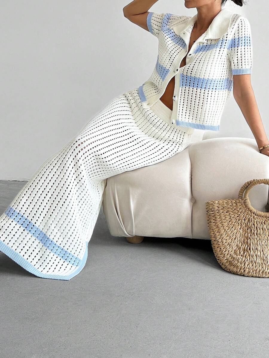 SHEIN Simple Elegant Casual Autmn And Winter Sweater And Shirt | SHEIN USA