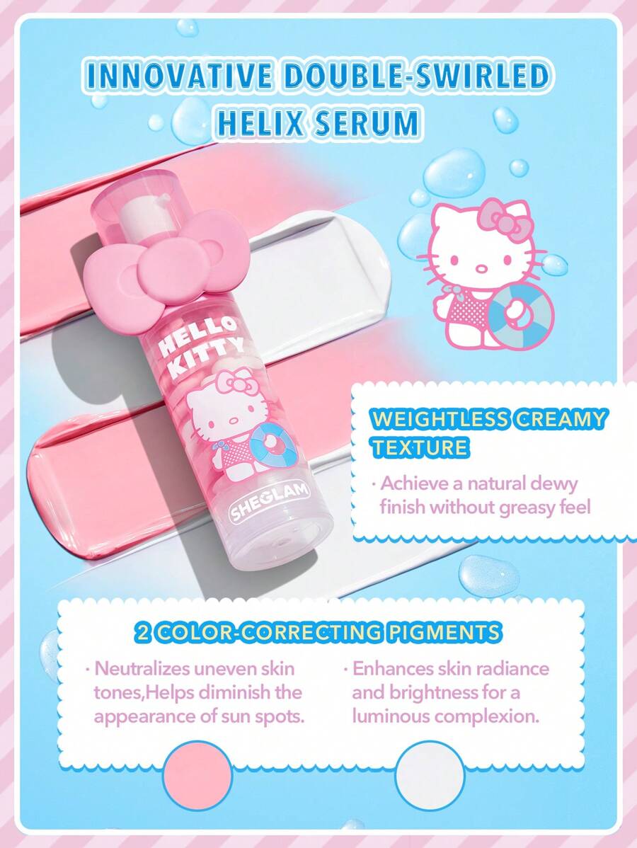 Hello Kitty｜SHEGLAM Surf'S Up Primer Valentine'S Day Decor Love Gift ...