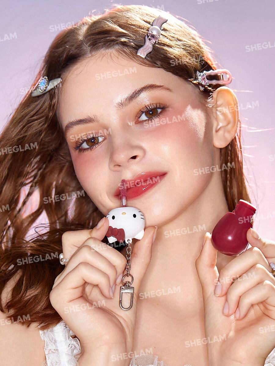 Hello Kitty｜SHEGLAM Poolside Perfection Lip Glaze-Sweet Tea Brilho ...