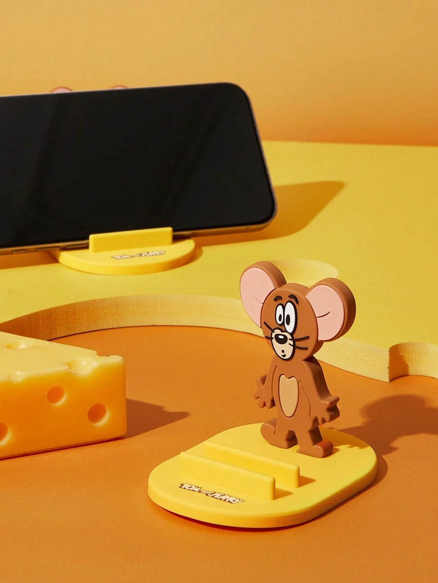 TOM & JERRY X SHEIN Jerry Shaped Phone Stand, Cute Desk Decor | SHEIN USA