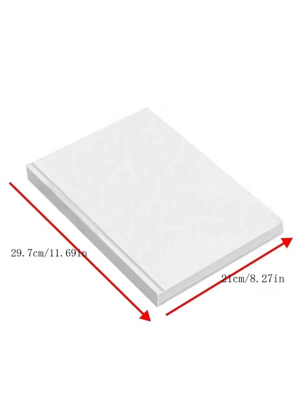100 Pcs Of A4 80 GSM Paper , Letter Size/Legal Size White Office Paper ...