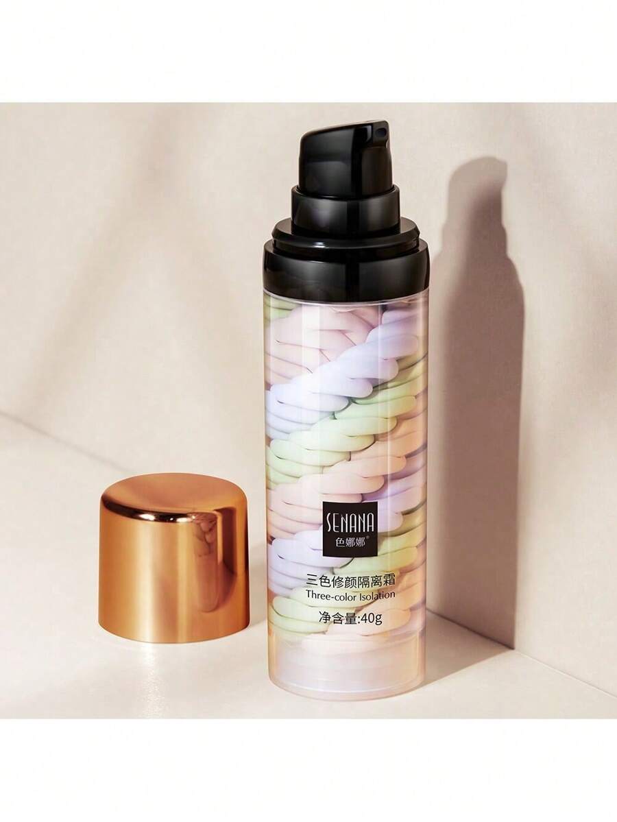 Triple Threat Correcting Primer 3 In 1 Color Pore Minimizing Facial Makeup Primer Smooth Fine