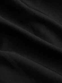 SHEIN MOD Damen Große Größen Frühling Sommer Patchwork Ösen Bindeband ...