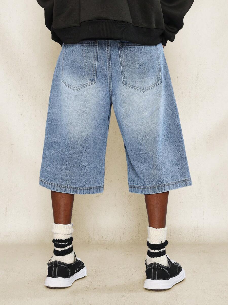 SUMWON Denim Jort | SHEIN USA