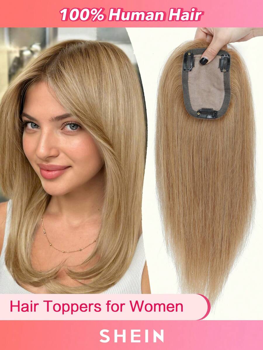 Copetes para mujeres de cabello humano real de 14 pulgadas, copete de ...