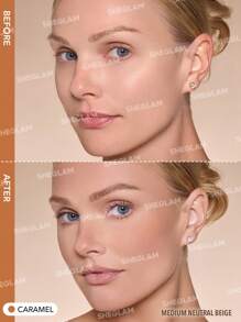 SHEGLAM Sun Beam Matte Liquid Bronzer-Caramel Bronzer Liquid Non-Greasy ...