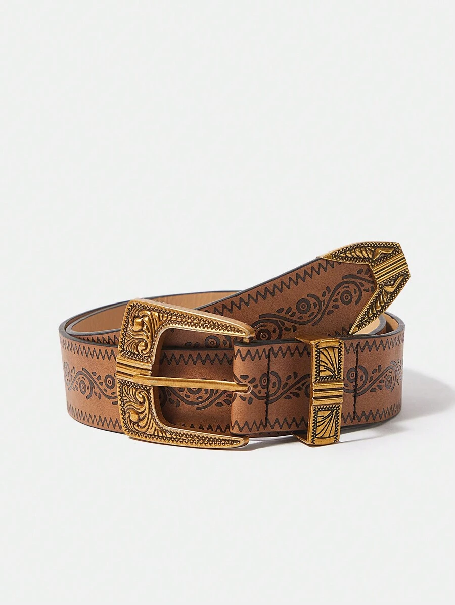 SHEIN BAE 1pc Women's Cute, Basic Western Style, Vintage Belt, Suitable ...