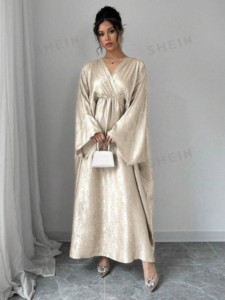 SHEIN Elenzya Women's Elegant Batwing Long Dress, Fall | SHEIN EUR