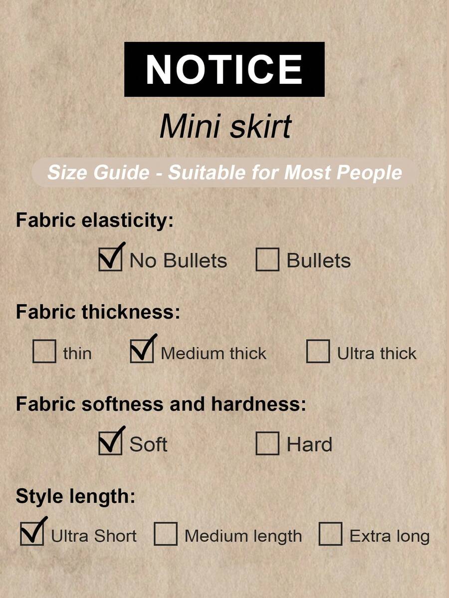 SHEIN x Lore Improta Poéselle Fitted Low-Rise Mini Skirts, Leather ...