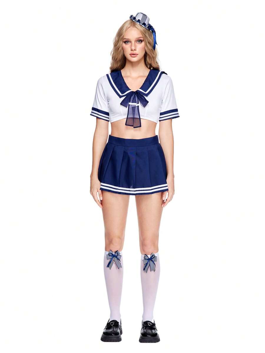 ROMWE J-Fashion COSplay School Student Uniform Role-Play Outfit for ...
