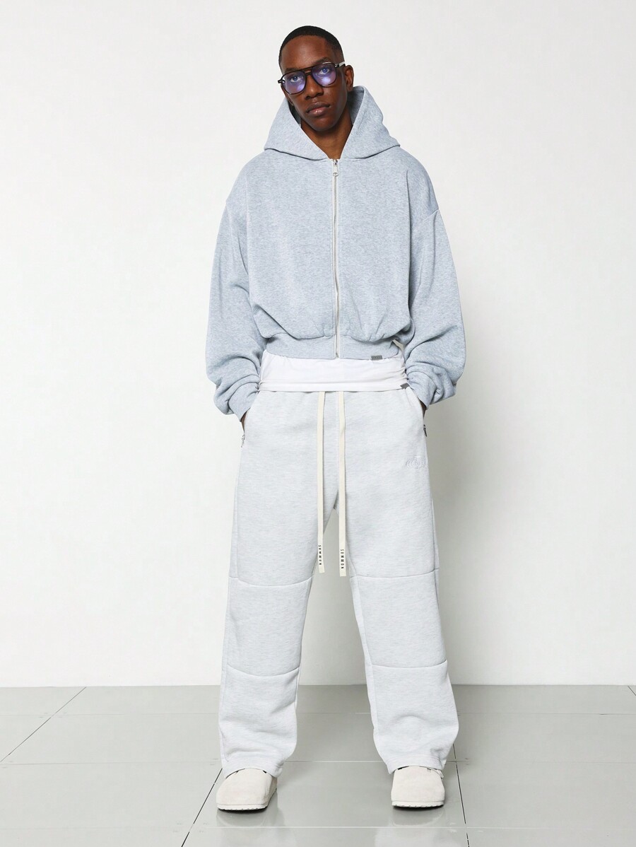 SUMWON Jogging à entre-jambe tombant avec détail de fermeture éclair en ...