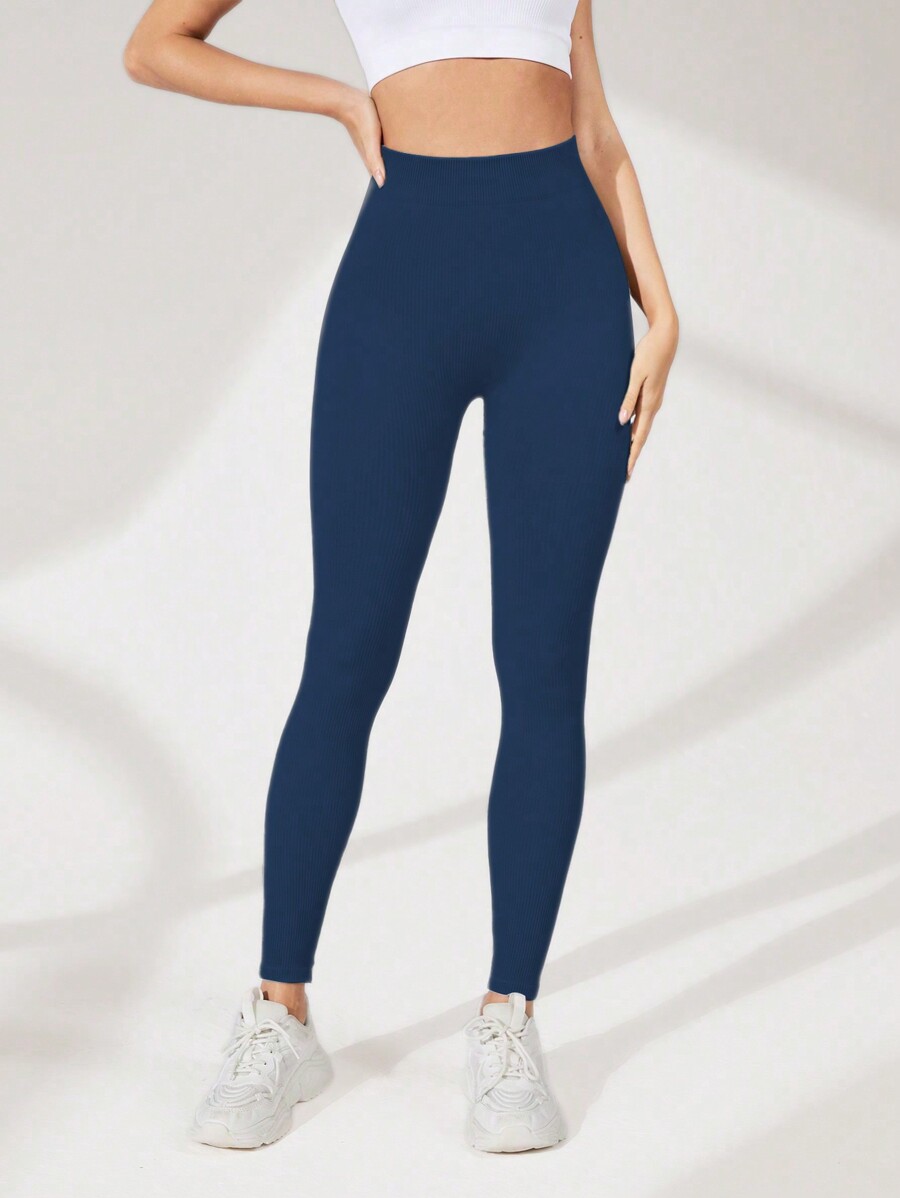 Seamluxe SHEIN Sport High Waisted Seamless Slim Leggings For Women - Resilient Soft Touch Quick ...