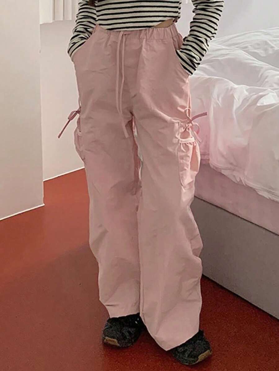 DAZY Girls (Big Tween Girl) Solid Color Pants, Fall | SHEIN UK