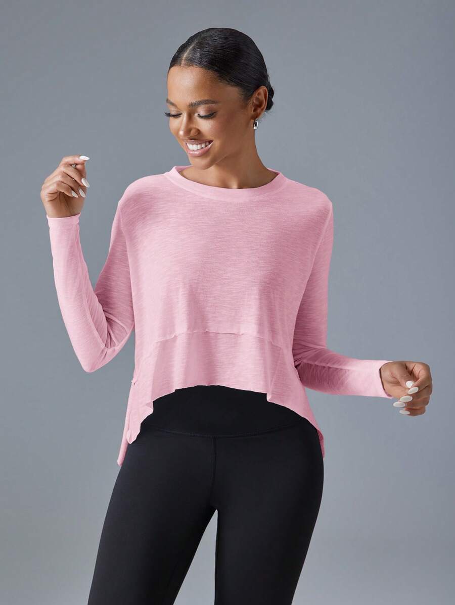 VARSITIE Summer & Autumn Outdoor & Leisure Basic With Women Sports Tees ...