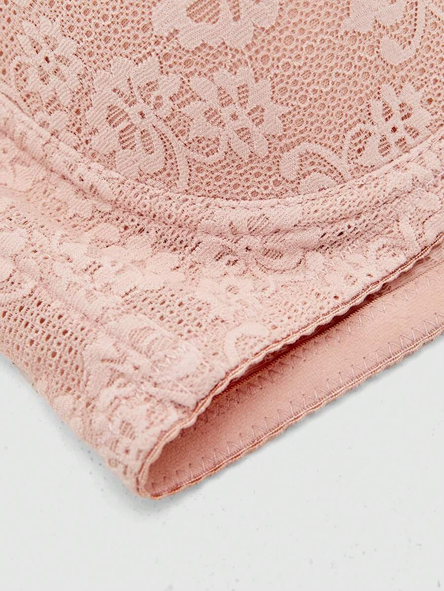 SHEIN DesireSculpt Women's Padded Push Up Half-Cup Underwired Bra for ...