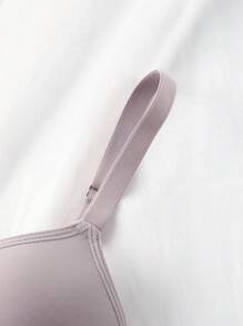 3pcs Solid Color Minimalist Versatile Bras | SHEIN USA