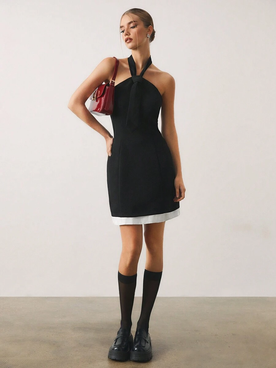 SURIMA Robe décontractée pour femmes de style professionnel, tenues de ...