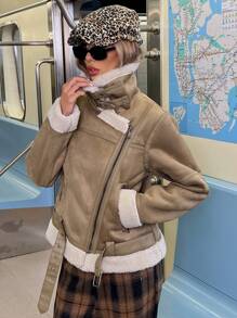 Aveloria Affinna Neue Ankunft Damen Winter Flauschige Jacke, modische ...