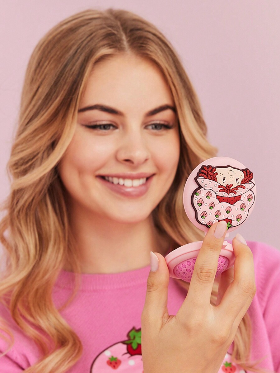 Strawberry Shortcake X SHEIN Cartoon Character & Strawberry Pattern ...