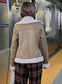 Aveloria Affinna Neue Ankunft Damen Winter Flauschige Jacke, modische ...