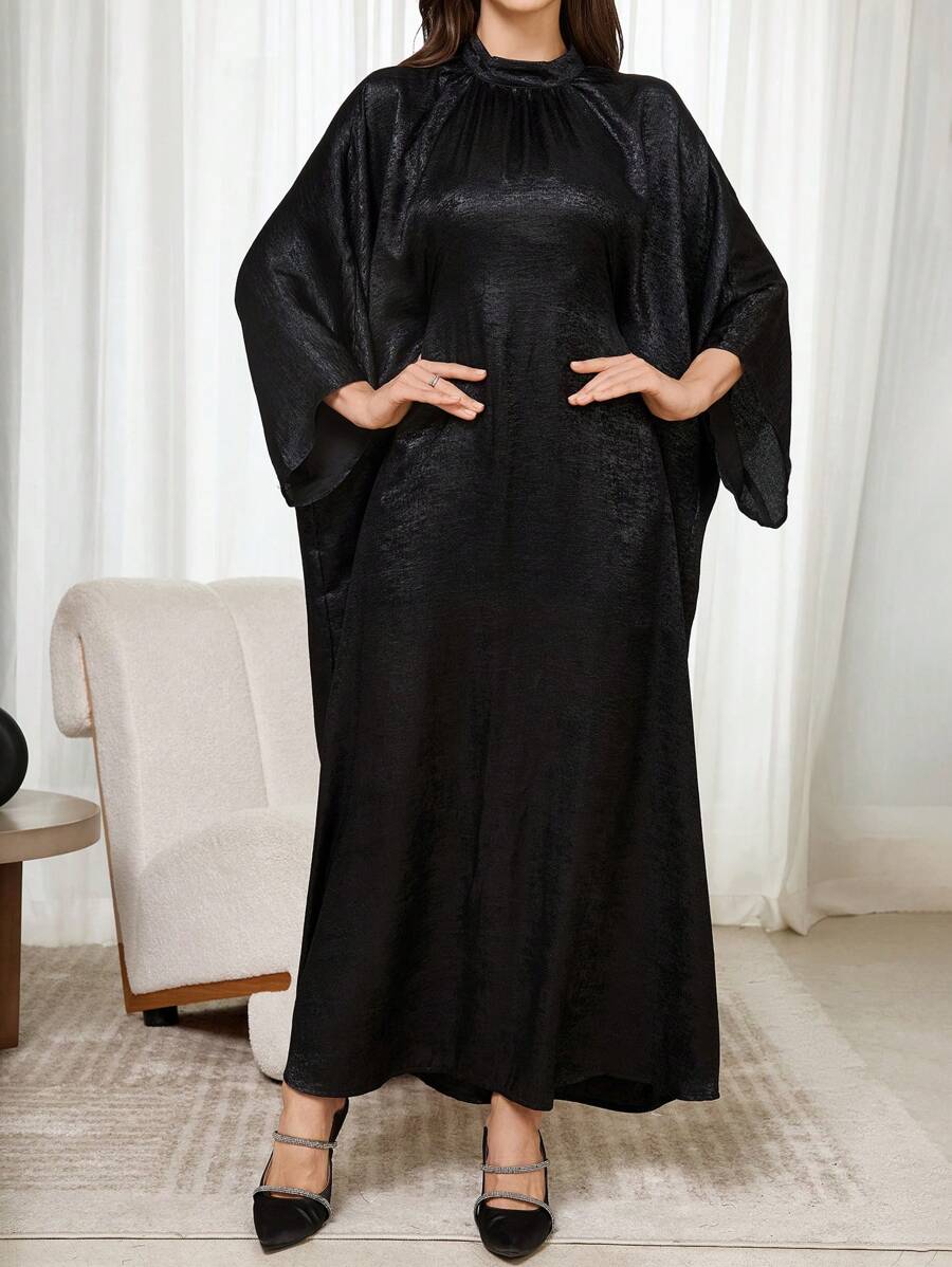 SHEIN Najma Women's Turkish Maxi Dress Arabian Traditional Kaftan Dress ...