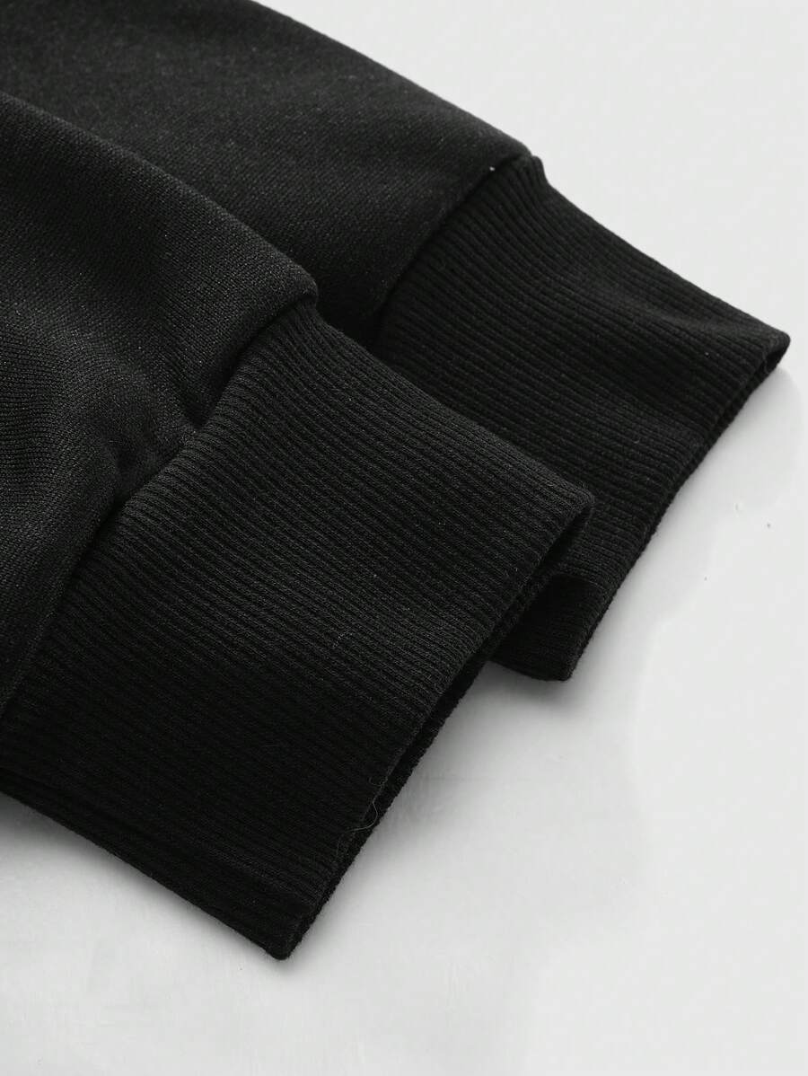 Manfinity Hypemode 2pcs/Set Men's Graphic Print Casual Hoodie Sweatshirt And Pants Suit for Sale ...