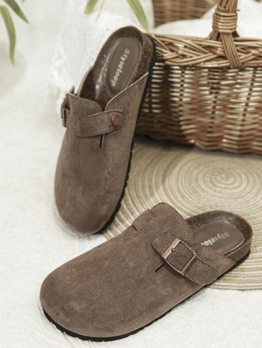 Styleloop Women's Fashionable Mules Slippers, Half Slipper Style Boho ...