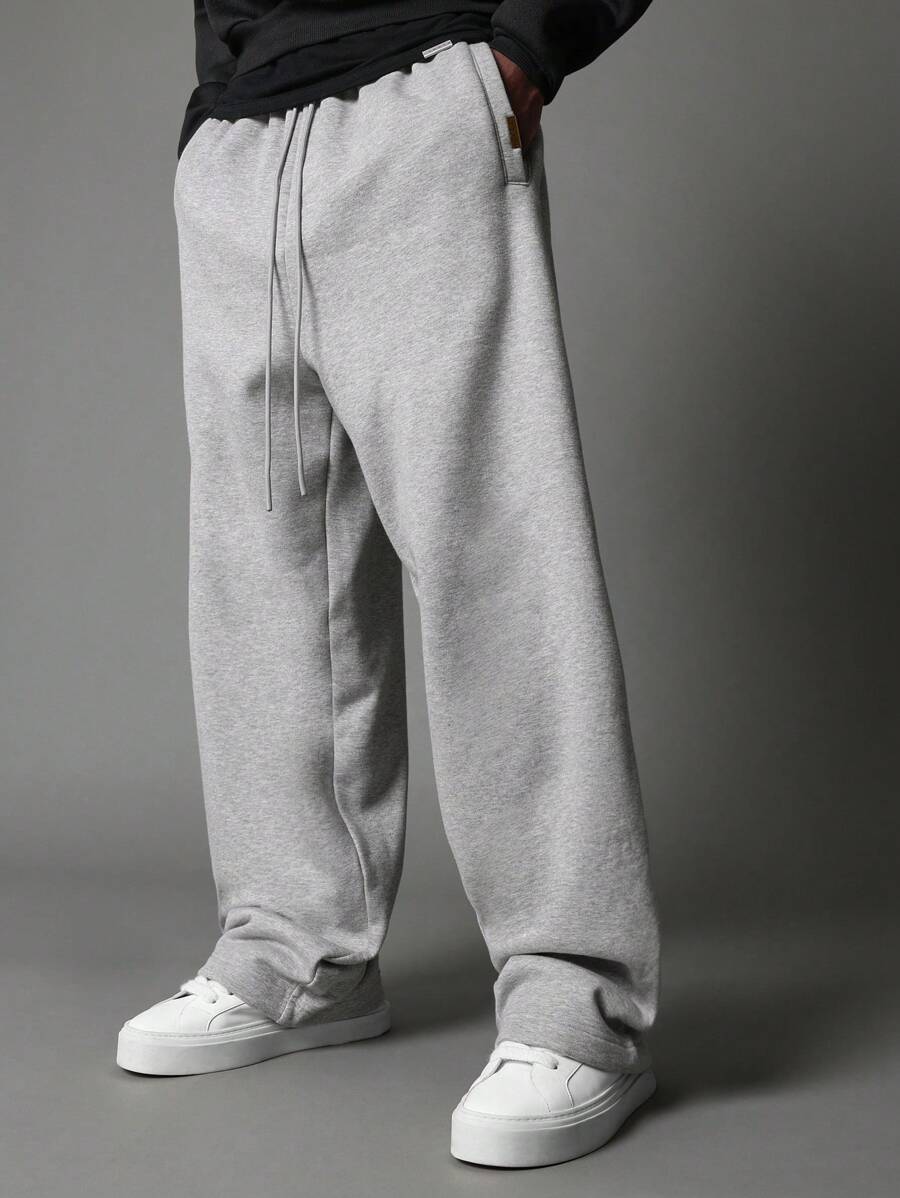 SUMWON Premium Loose Fit Baggy Sweatpants Athletic Jogger Winter Fall ...