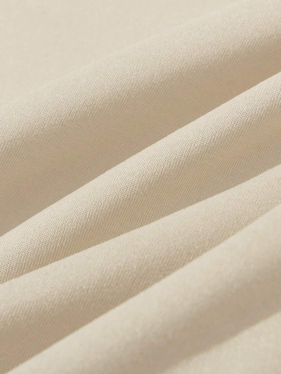 Tween Girl Casual Stylish Cartoon Ice Cream Cup Print Round Neck ...