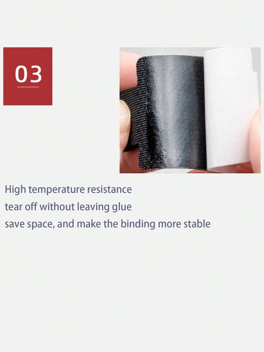 20pcs Zip Ties, Self-Adhesive Power Cord, Data Cable Storage And Cable ...