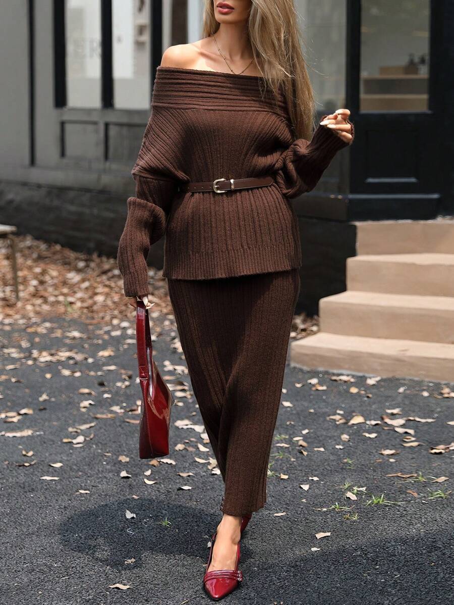 SHEIN Black Friday x Star Picks SHEIN Modichic 2pcs Autumn/Winter Set ...