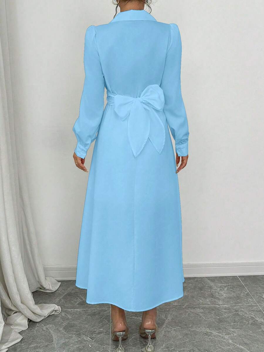 Shein Elenzya Womens Elegant Fashion Commuter Casual Long Sleeve