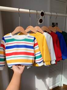 6pcs Baby Boy & Baby Girl Christmas Casual Cute Fun Sports Preppy Style ...