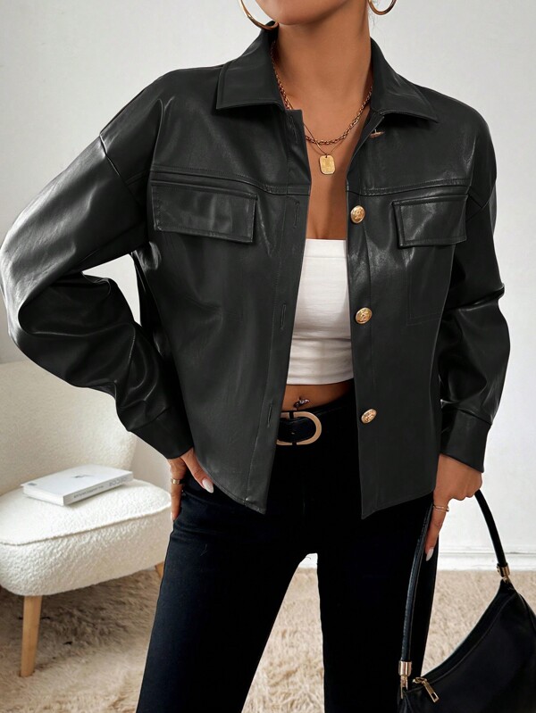 Search Leather jacket | SHEIN USA