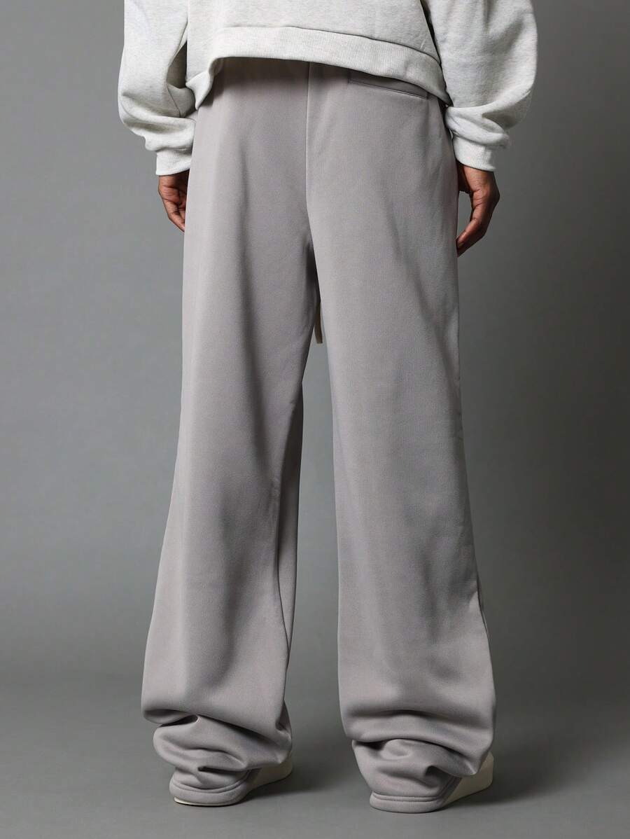 SUMWON Wide Leg Jogger With Pleat Detail | SHEIN USA