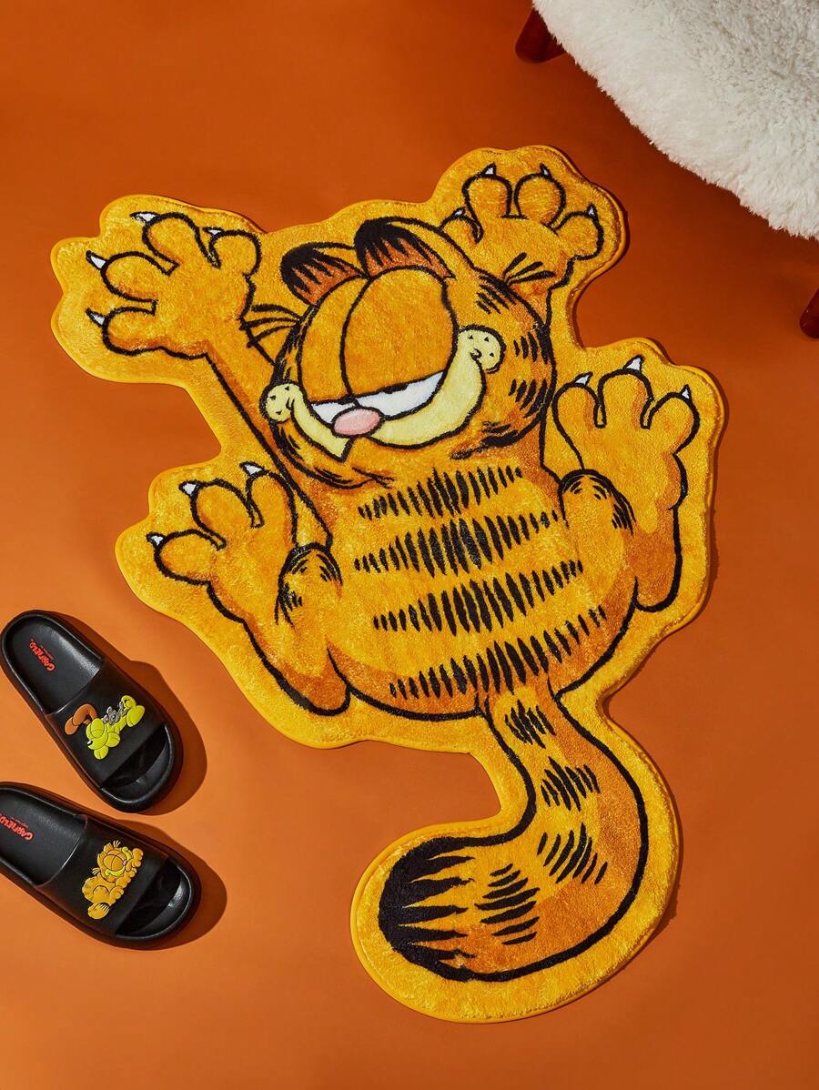 GARFIELD | SHEIN 1 Stück Cartoon Katze geformter Teppich | aktuelle ...
