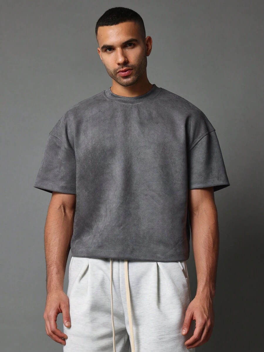 SUMWON T-shirt essenziale a maniche corte a taglio corto con ...