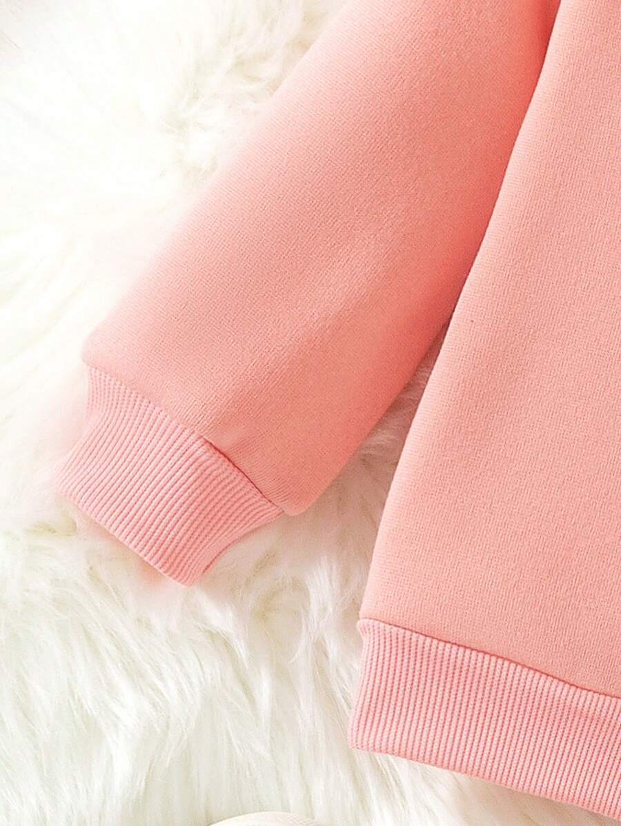 Conjunto de 2 piezas de sudadera con capucha y pantalones de felpa con estampado de mariposa ...